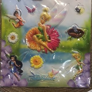 Disney | Office | Disney Fairies Tinkerbell Puffy Stickers | Poshmark